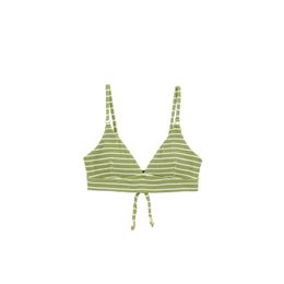 WE Fashion Bikinitop Damen Gr&ouml;&szlig;e 70 limette / wei&szlig;
