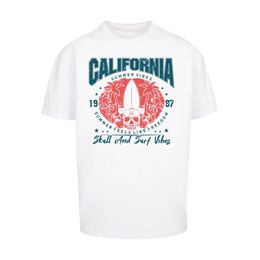 F4NT4STIC Shirt 'California skull summer vibes' male White size L