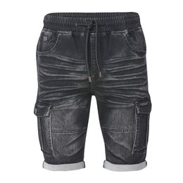 KOROSHI Shorts Herren Gr&ouml;&szlig;e 38 black denim