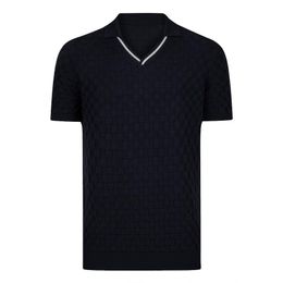 Jimmy Sanders Poloshirt Herren Größe L navy