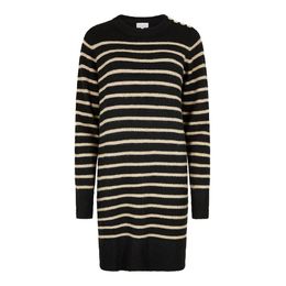 Apricot Knitted dress female Black size XXL