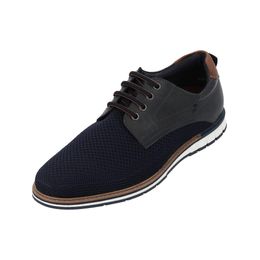 Palado Schn&uuml;rschuh 'Phifir' Herren Gr&ouml;&szlig;e 46 navy / braun / schwarzmeliert