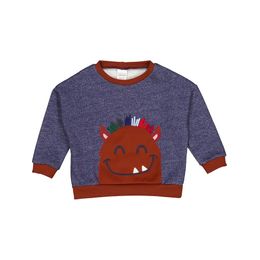 Fred's World by GREEN COTTON Fred's World by GREEN COTTON Sweatshirt Jungen Gr&ouml;&szlig;e 110 dunkelblau / dunkelrot / schwarz / wei&szlig;