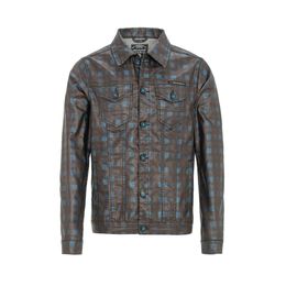 Cipo & Baxx CIPO & BAXX Jacke Herren Gr&ouml;&szlig;e XXL royalblau / schoko