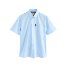 next Button Up Shirt male Blue size XXXL