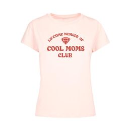 F4NT4STIC Shirt 'Mothers Day Cool Moms Club Membership Trendy Motherhood' female Pink size L