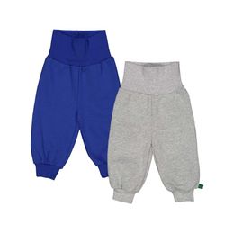 Fred's World by GREEN COTTON Fred's World by GREEN COTTON Hose Jungen Gr&ouml;&szlig;e 80 blau / graumeliert