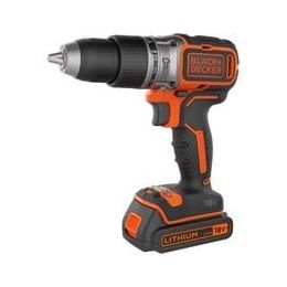 Black & Decker Akku-Schlagbohrschrauber BL188K, 18Volt schwarz/orange, Li-Ionen Akku 1,5Ah