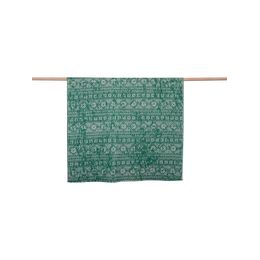 David Fussenegger Flanelldecke "Luca" in Grün - 43% | Größe 200x140 cm | Decken