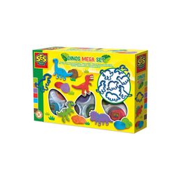 SES Knete "Dinosaurier-Megaset mit Ausstechformen" - ab 3 Jahren - 10% | Kinder-kreativspielzeug