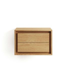 Pharao24.de Teakholz Badezimmer Unterschrank im Skandi Design 60 cm breit