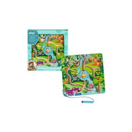 Ravensburger Spiel Magnetisches Holz-Labyrinth: Dschungel