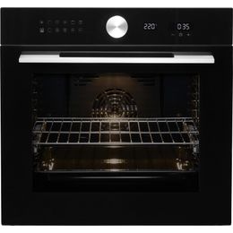 Hanseatic Einbaubackofen "HBO7212FA1", Energieeffizienz: A+ (A+++-D), schwarz, B:59,5cm H:59,5cm T:57,5cm, Backöfen, AirFry-Funktion – die gesündere Alternative zur Fritteuse, Topseller