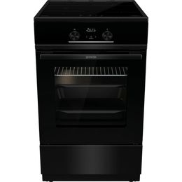 Gorenje Induktions-Standherd "GEIT5C60BPG", Energieeffizienz: A (A+++-D), schwarz, Herdsets, Knusprig genießen – ganz ohne Extra-Kalorien - dank AirFry-Funktion