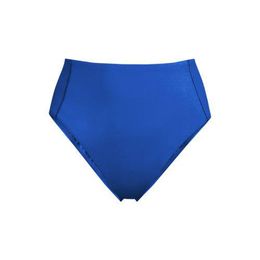 LANDS' END Komfort-Bikinihose mit hohem Beinausschnitt, High Waist, Damen,  Blau, by Lands' End