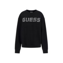 Guess Sweatshirt 'CECILIA' Damen Gr&ouml;&szlig;e L grau / schwarz