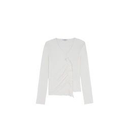Scalpers Wrinkle Ls Tee ' ' Damen Gr&ouml;&szlig;e S wei&szlig; / offwhite