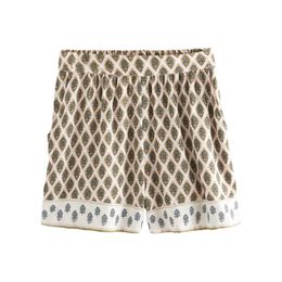 next Shorts Damen Gr&ouml;&szlig;e 42 khaki / ros&eacute; / schwarz / wei&szlig;