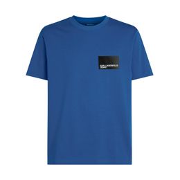 KARL LAGERFELD JEANS T-Shirt Herren Gr&ouml;&szlig;e M blau / schwarz / wei&szlig;