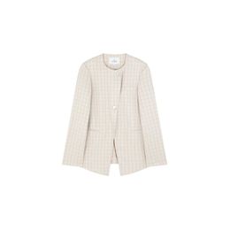 Scalpers Stripes Check Blazer ' ' Damen Gr&ouml;&szlig;e 42 beige
