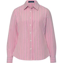 Highmoor Oxford-Bluse Ros&eacute; gestreift (Gr&ouml;&szlig;e: 34)