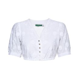 Country Line V-Dirndlbluse Weiß (Größe: 40)