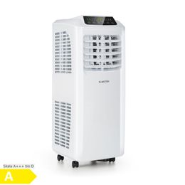 Klarstein Pure Blizzard Smart 7k mobile Klimaanlage 7000 BTU/2,1 kW EEC A Fernbedienung wei&szlig; Wei&szlig;