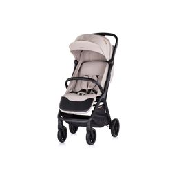 Chipolino Kinderwagen Diamond klappbar, Korb, PU-Rollen, Sonnendach, Beinst&uuml;tze hellbraun