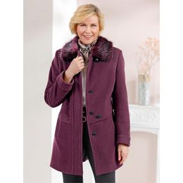 WITT Damen Wolljacke mit Kaschmir-Anteil, bordeaux, Größe 38