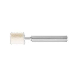 Pferd mittelharte Filzpolierstifte Zylinderform Ø 10x12 mm Schaft-Ø 6 mm (44111011)
