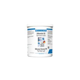 WEICON Silikonfett HV, lebensmittelechtes Schmierfett, 1 kg, transluzent (10062501)