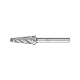 Pferd Hartmetall Hochleistungsfrässtift ALU Rundbogen KEL Ø 12x30mm Schaft-Ø 6mm für Alu/NE Metalle (21125286)