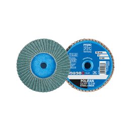 Pferd COMBIDISC Zirkon Mini-POLIFAN CD Ø 75 mm Z60 für gehärteten Stahl (42719706)