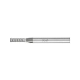 Pferd Hartmetall Frässtift Zylinder ZYAS stirnverzahnt Ø 04x13 mm Schaft-Ø 6 mm Z5 universal fein (21100156)