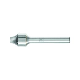 Pferd Hartmetall Verrundungsfrässtift V Ø 12x15 mm Schaft-Ø 6 mm Z3 universal mittel (21152836)