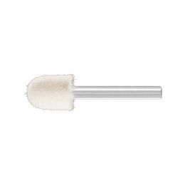 Pferd mittelharte Filzpolierstifte Walzenrundform Ø 15x20mm Schaft-Ø 6 mm (44131526)
