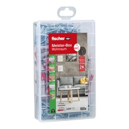 Fischer Meister-Box Wohnraum + Schrauben (160 Teile) (535972)