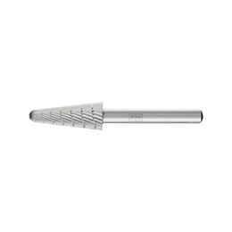 Pferd HSS Frässtift Rundkegelform L Ø 12x30mm Schaft-Ø 6 mm Z 3 universal mittel fein Spanbrecher (22451236)