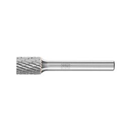 Pferd Hartmetall Frässtift Zylinder ZYA Ø 10x13 mm Schaft-Ø 6 mm Z3P universal mittel kreuzverzahnt (21101826)