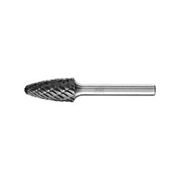 Pferd Hartmetall Hochleistungsfrässtift ALLROUND Rundbogen RBF Ø 12x25mm Schaft-Ø 6mm HICOAT universal (21001056)
