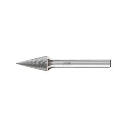 Pferd Hartmetall Frässtift Spitzkegel SKM Ø 10x20mm Schaft-Ø 6 mm Z5 universal fein (21115156)