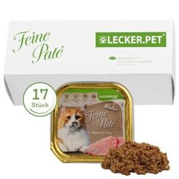 LYRA PET Lecker.Pet Balu's Feine Pat&eacute; Reich an Pute Katzenfutter Nassfutter Vollnahrung 1,94 kg