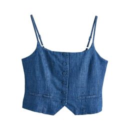 next Suit Vest female Blue size 6
