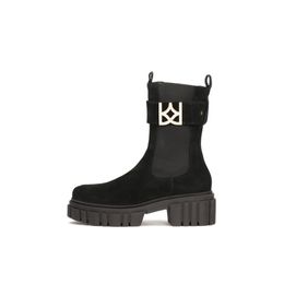 Kazar Chelsea Boots Damen Größe 36 gold / schwarz Winterschuhe