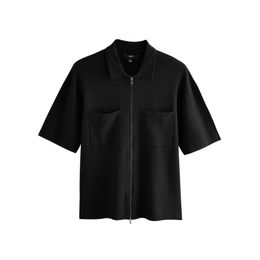 next Button Up Shirt male Black size XL
