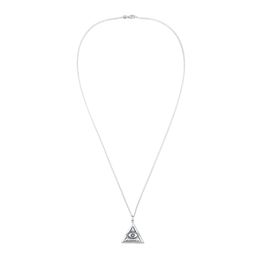 Kuzzoi Necklace 'Evil Eye, Geo' male Silver size 60