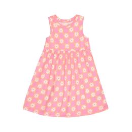 GAP Kleid Mädchen Größe 104 orange / pink / weiß