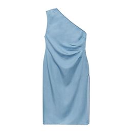 Mango Kleid 'MAYLA' Damen Gr&ouml;&szlig;e 36 hellblau Winterkleid