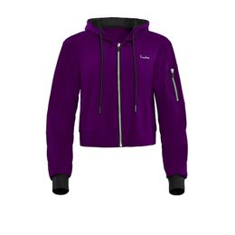 WINSHAPE Sportsweatjacke 'J009C' Damen Gr&ouml;&szlig;e XS pflaume