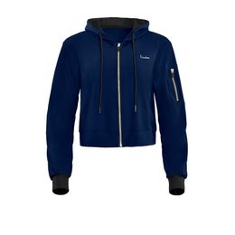WINSHAPE Sportsweatjacke 'J009C' Damen Gr&ouml;&szlig;e L dunkelblau